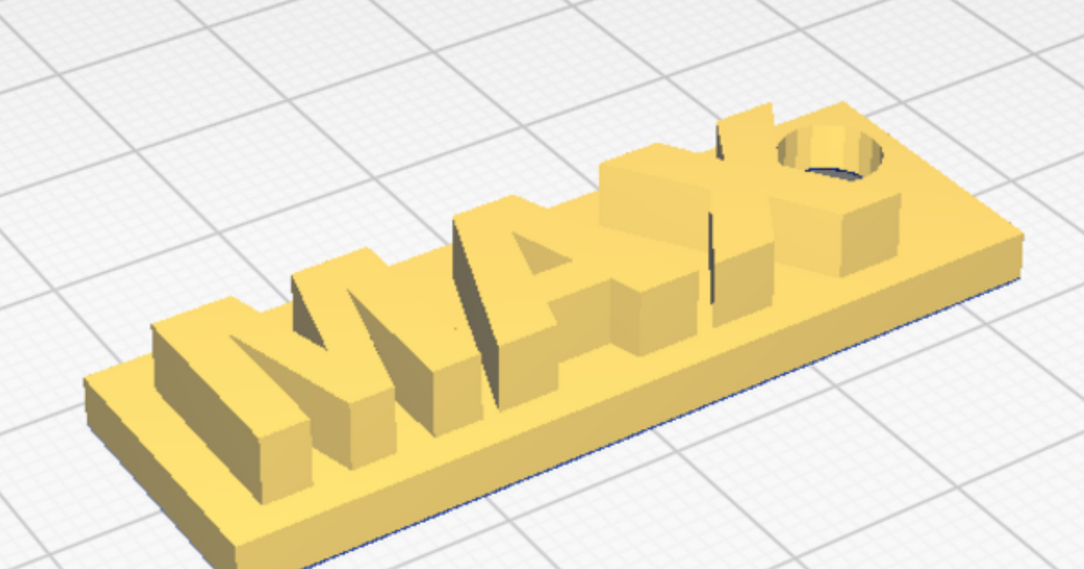Max Keychain by Der_3D_Drucker | Download free STL model | Printables.com