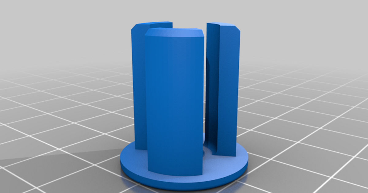 Heatbed Spring Guides by 3dPrintingGeek | Download free STL model ...