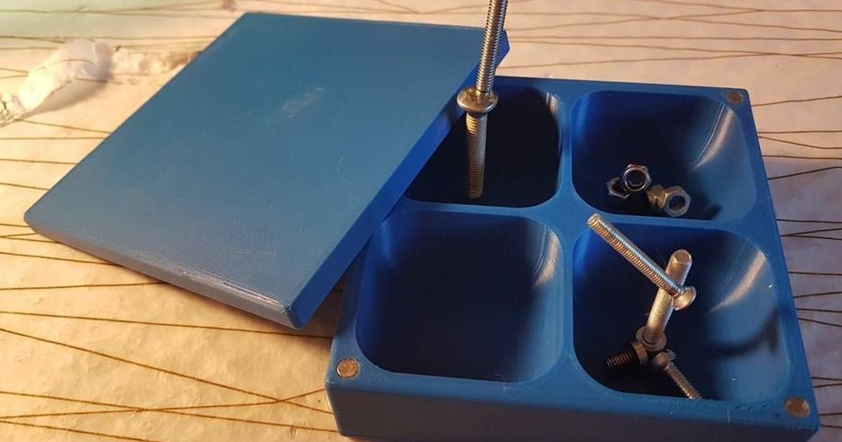 Parametric (Magnetic) Box by Dinky Toyz | Download free STL model ...