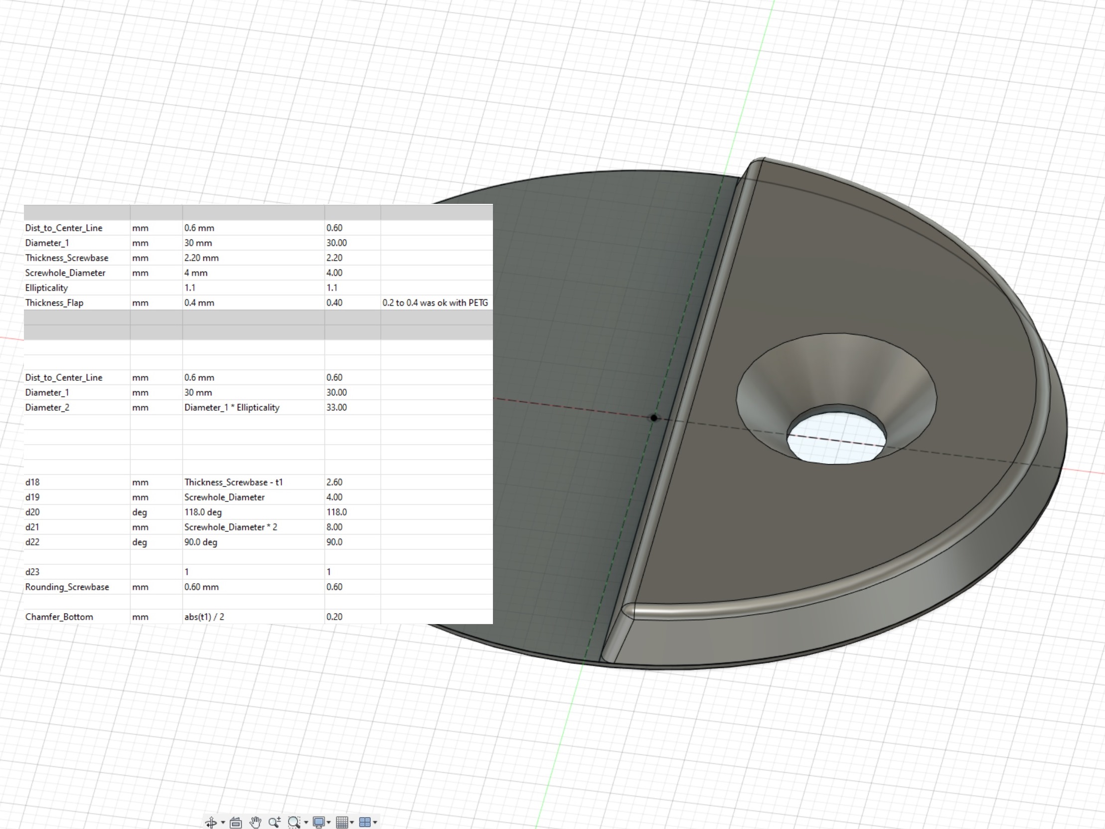 Won't hurt you pull | handle | knob for cabinets & drawers | parametric ...