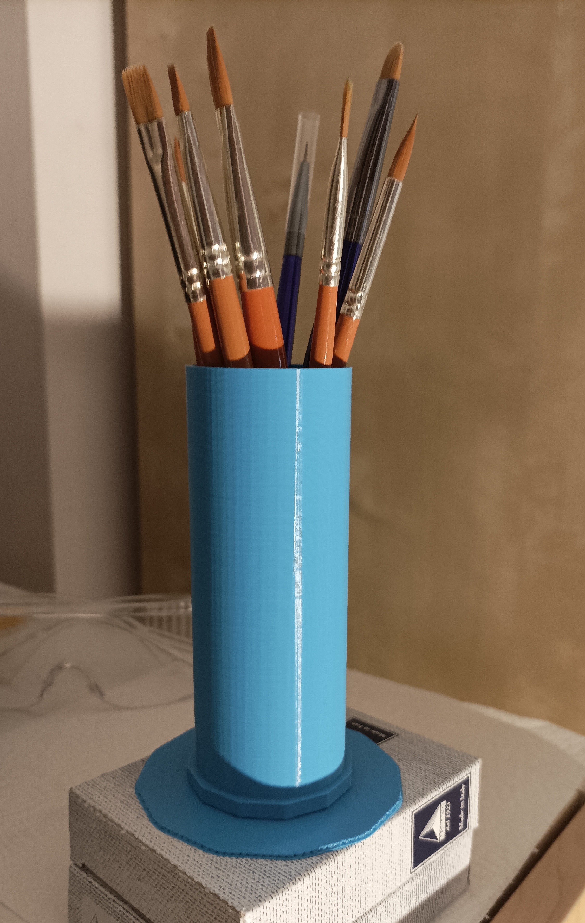 tube for brushes by ArtKanashibari | Download free STL model ...