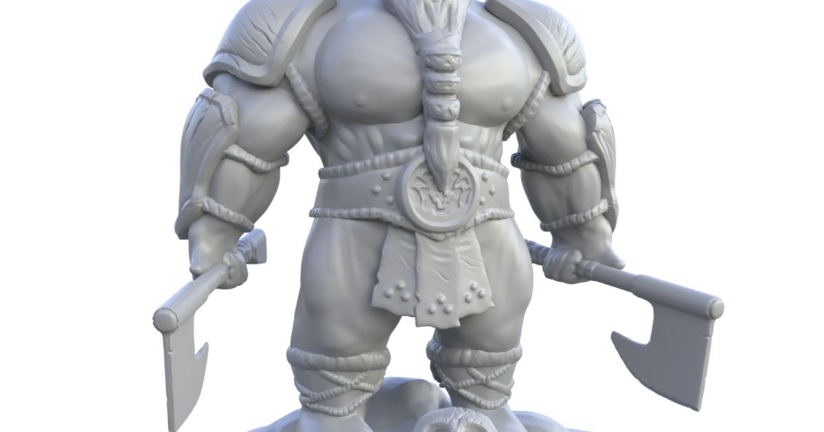 Dwarf Miniature by Rosarikat Studio | Download free STL model ...