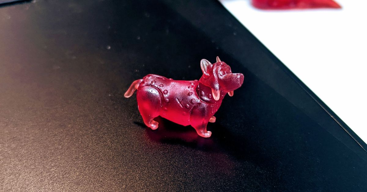 Corgi Steel Defender Miniature by DangerOpps | Download free STL model ...