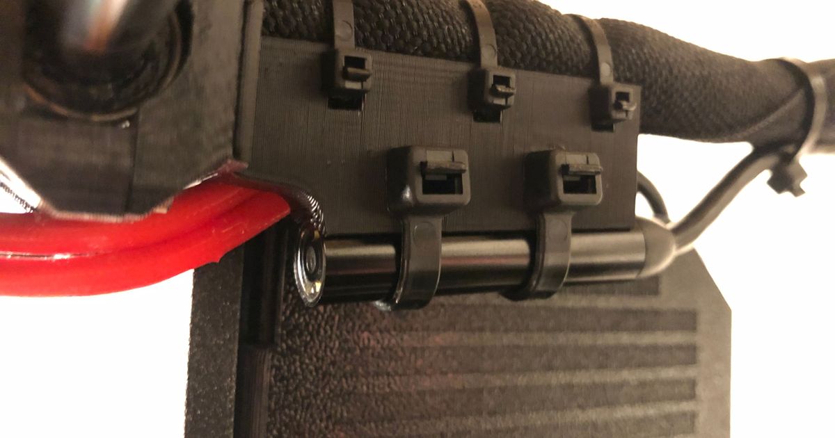 Prusa MK3S+ nozzle endoscope mount by Crimson Vortex | Download free ...