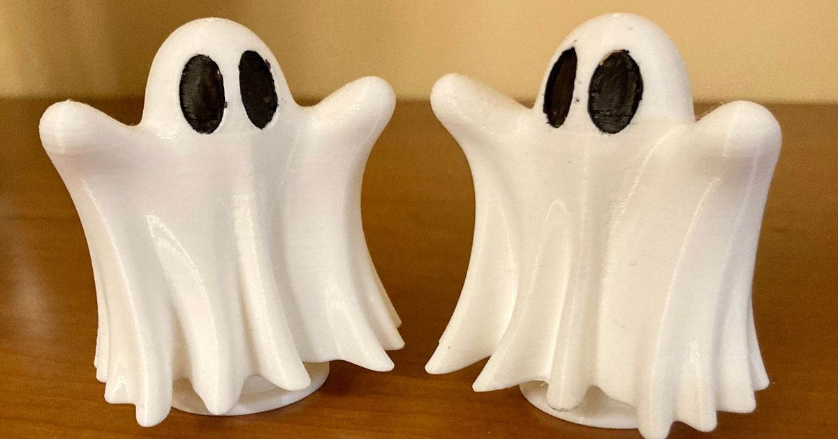 GHOST WITH MOVEMENT by Pplui | Download free STL model | Printables.com