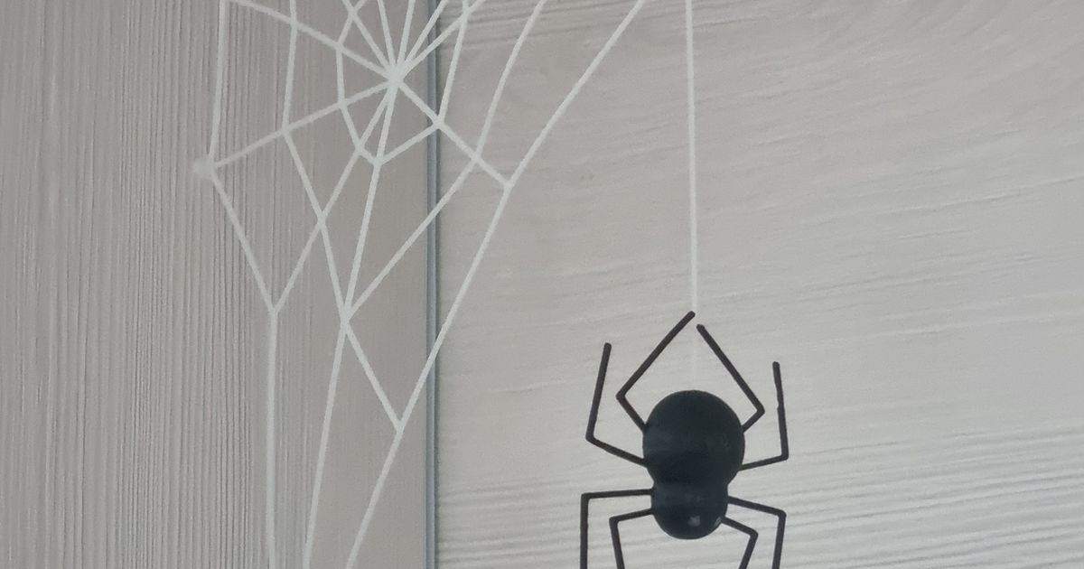 Spider and -Web by waintdeir | Download free STL model | Printables.com
