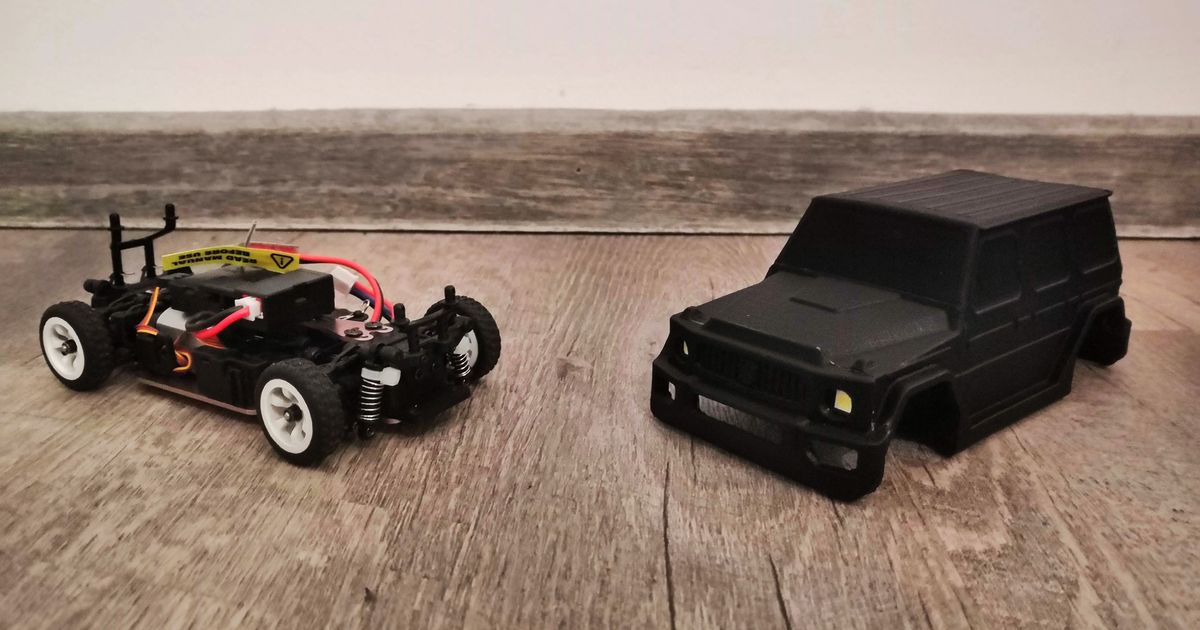 G-Class Scale 1:28 by Kekspolizei | Download free STL model ...