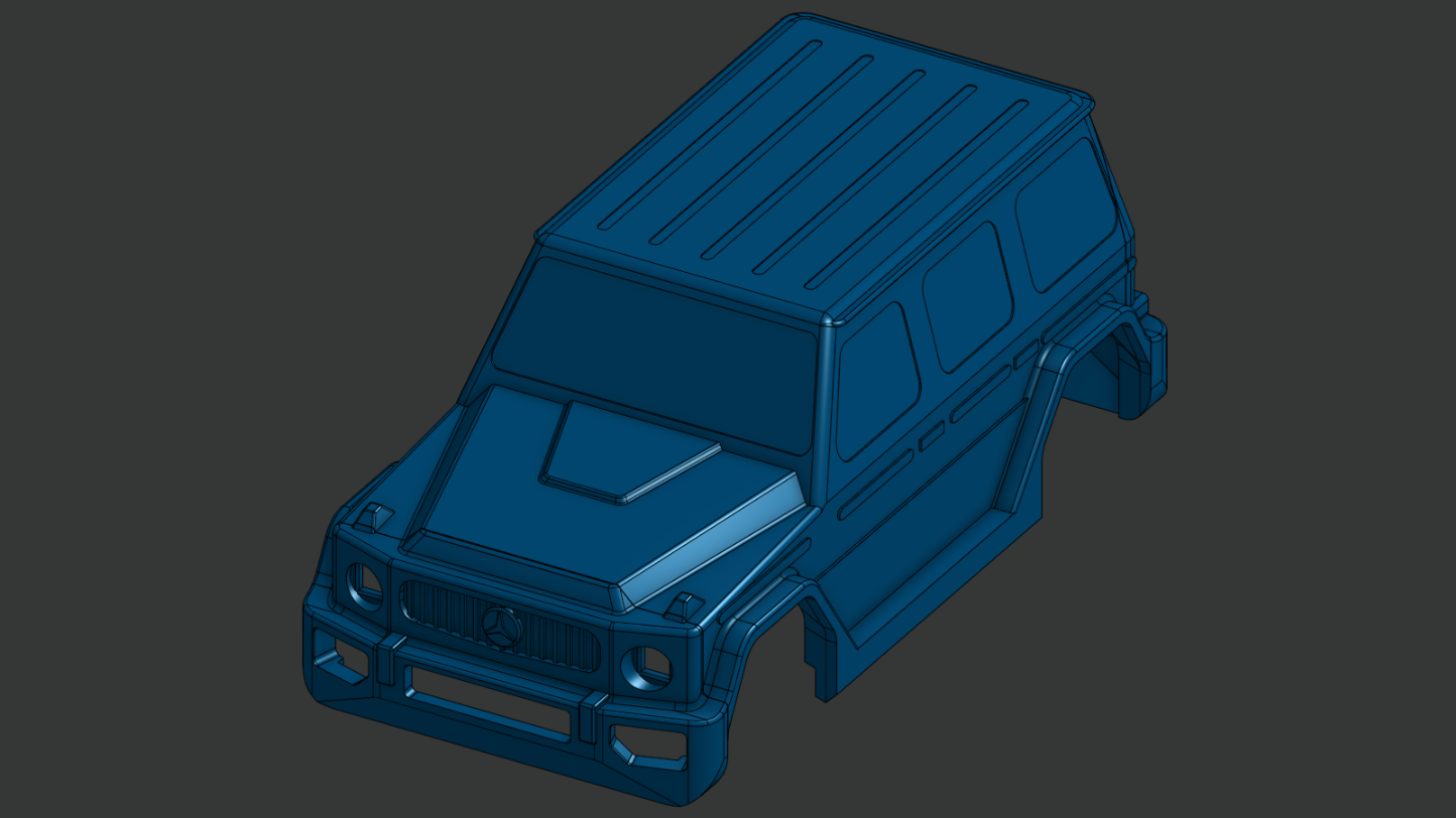 G-Class Scale 1:28 by Kekspolizei | Download free STL model ...