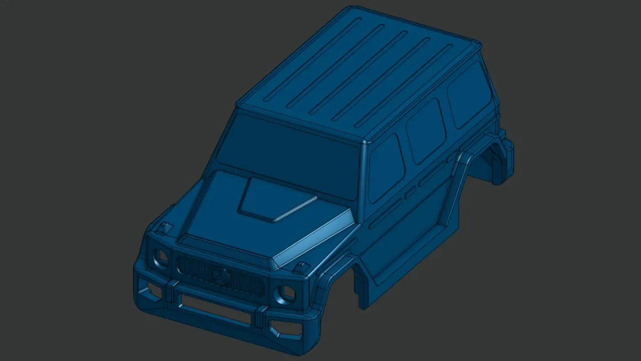 G-Class Scale 1:28 by Kekspolizei | Download free STL model ...