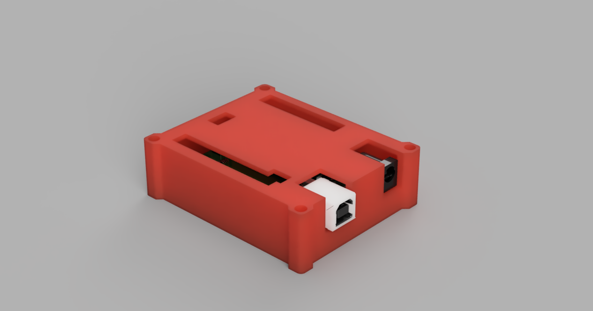 Arduino Uno Case By Nick Download Free Stl Model