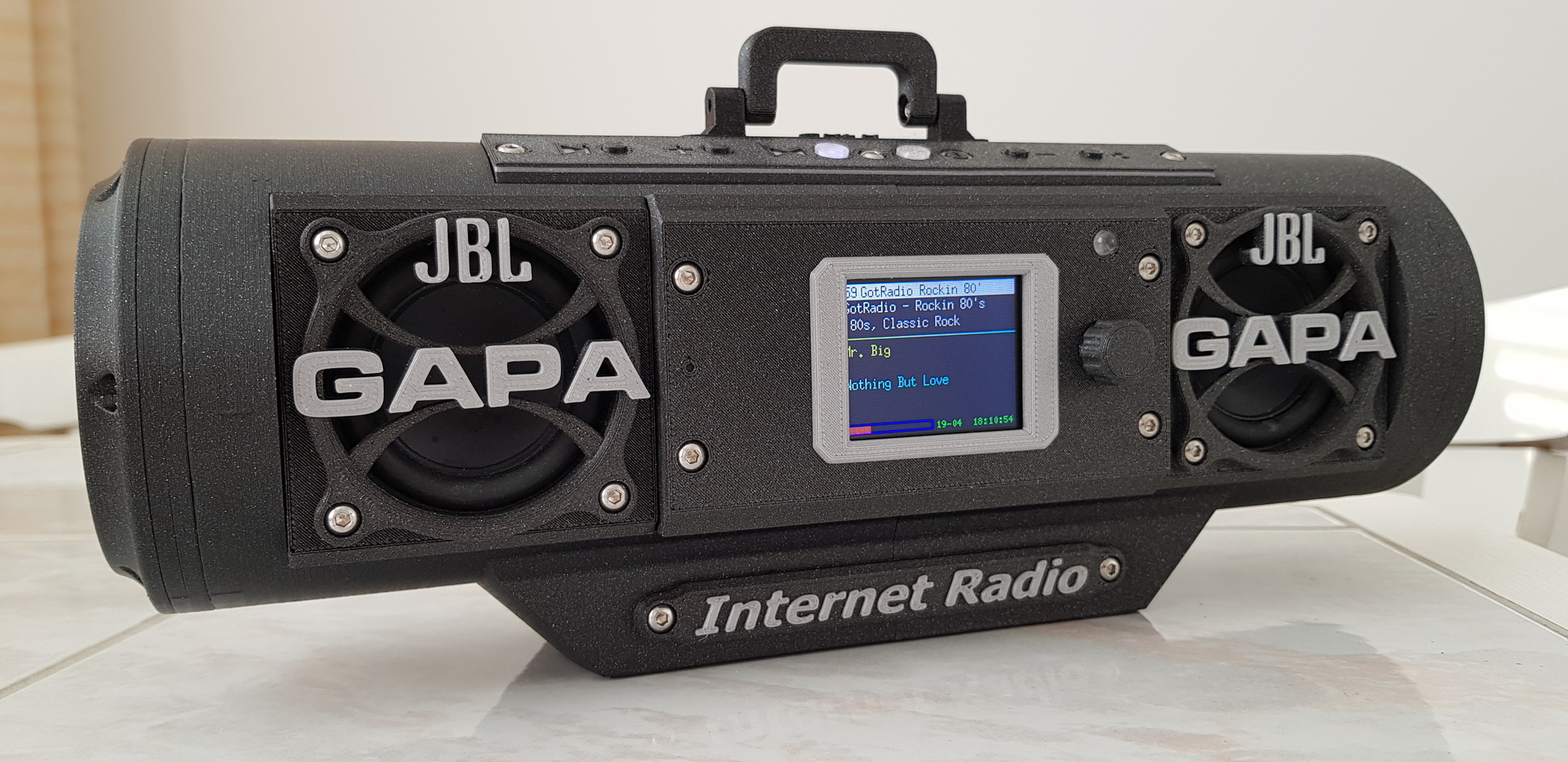 GaPa Radio32 V3 JBL (KaRadio32) by GaPa | Download free STL model ...