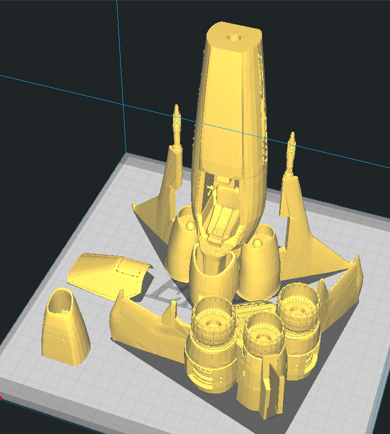 viper MKII battlestar Galatica by Yabousa | Download free STL model ...