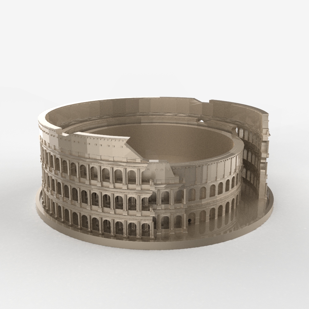 Coliseum pot por tkachmikhailo | Descargar modelo STL gratuito ...