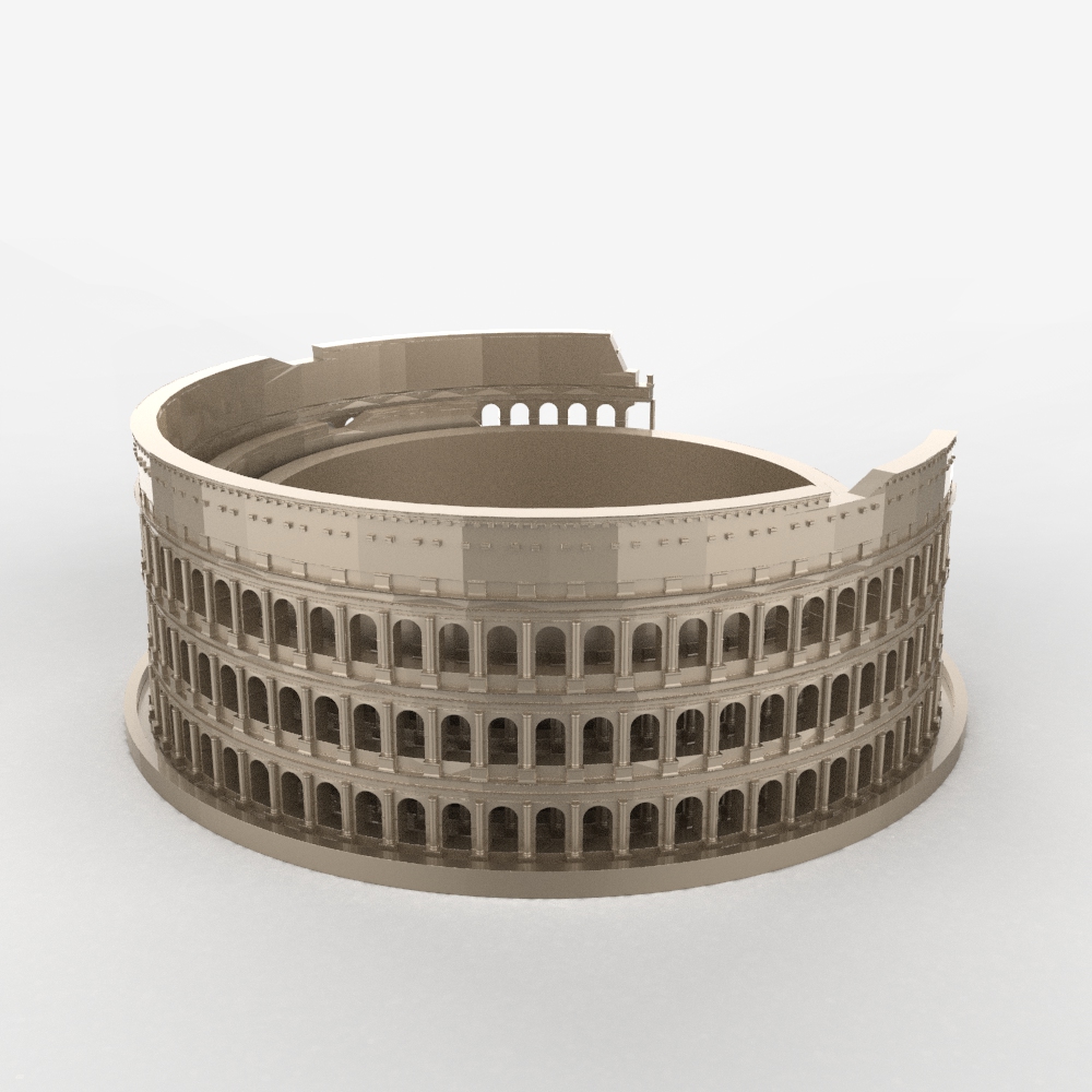 Coliseum pot por tkachmikhailo | Descargar modelo STL gratuito ...