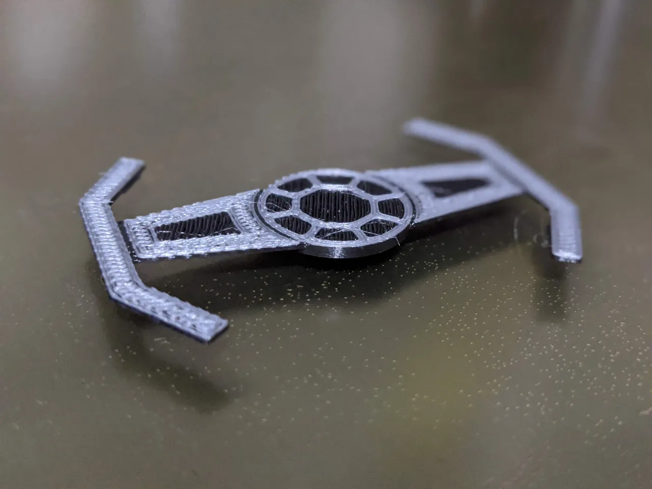 Tie Fighter, Extruder Spinner by gizmojim | Download free STL model ...