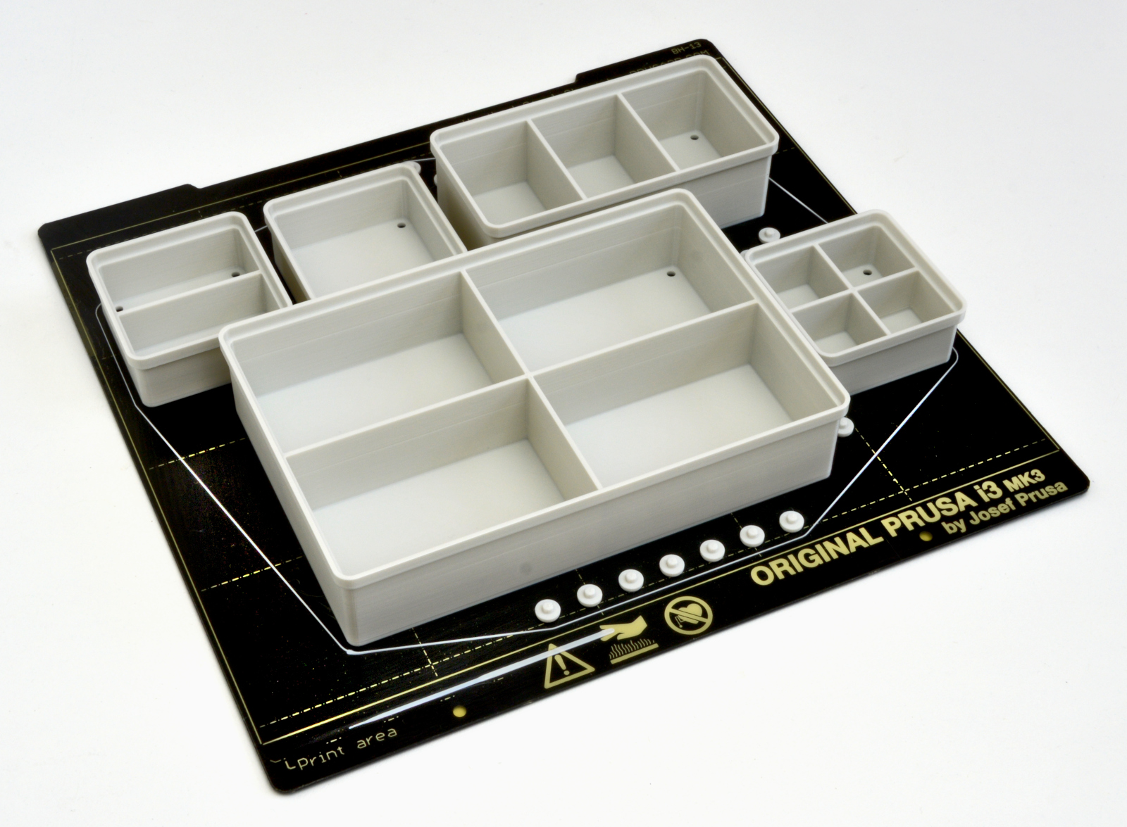 4x4 units, half height, 3x5 grid Stackable Insertbox by Bodo | Download ...