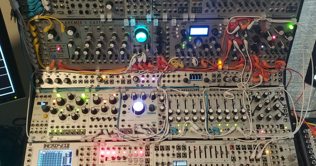 Eurorack Tendril Cable Clips by venain | Download free STL model ...