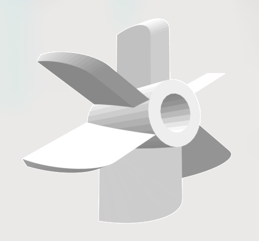Blowgun Dart Wing-Addon .625 by Saxa | Download free STL model ...