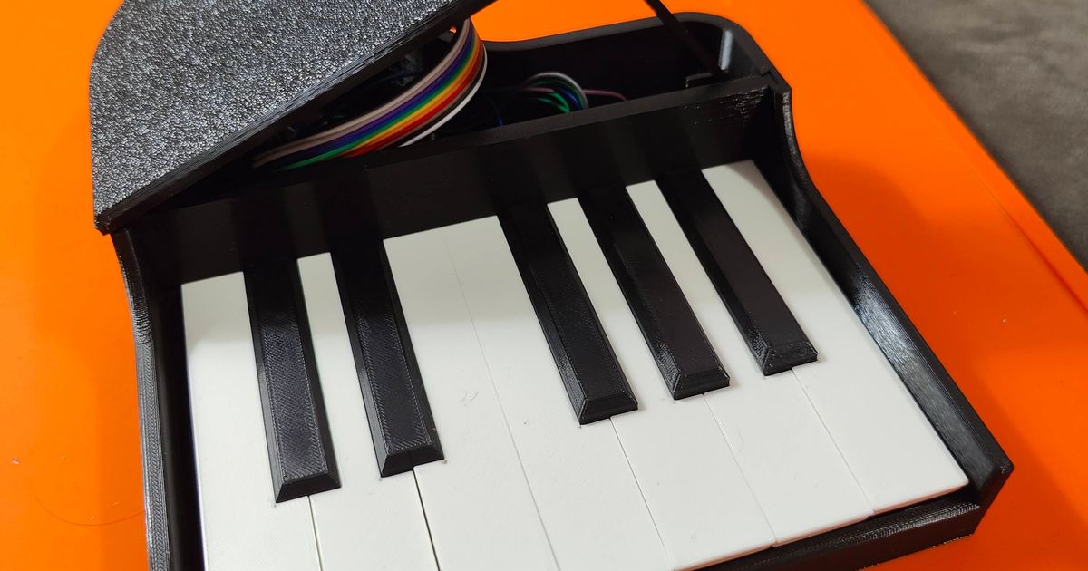 Arduino Piano/ Sound Board by Dsk001 | Download free STL model ...