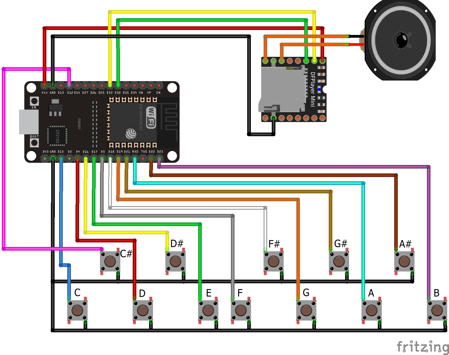 Arduino Piano/ Sound Board por Dsk001 | Descargar modelo STL gratuito ...