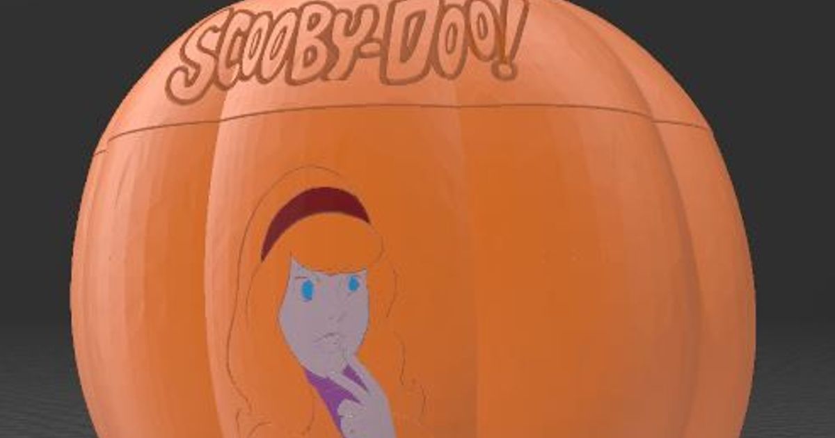 Daphne From Scooby Doo Pumpkin Container By Badcompany Download Free