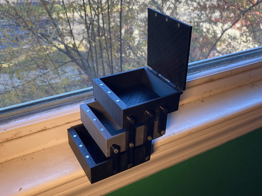 Magnet Box with Tackle Box Style Hinge by Project UnKnown | Download ...