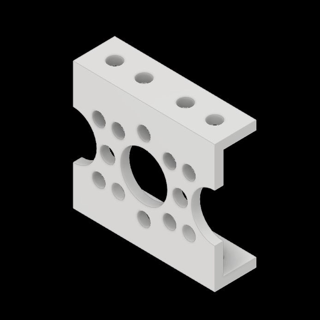 Actobotics® Inverse Side Pattern Mount by duongc | Download free STL ...