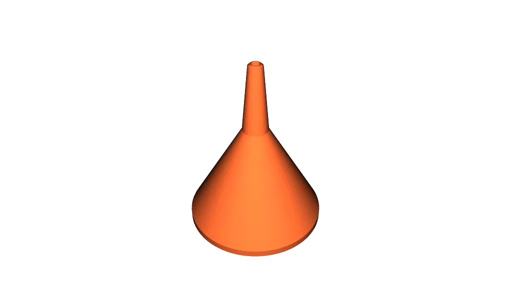 100mm simple funnel. 100mm vented funnel by Mupshot | Download free STL ...
