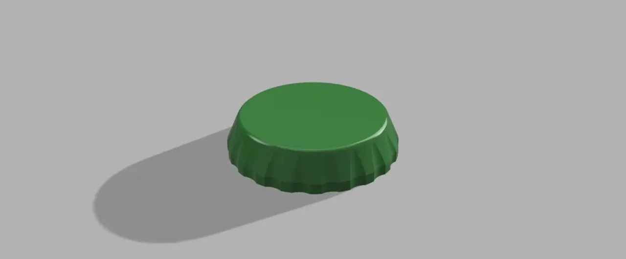 Bottle Cap by Tech_Outreach | Download free STL model | Printables.com