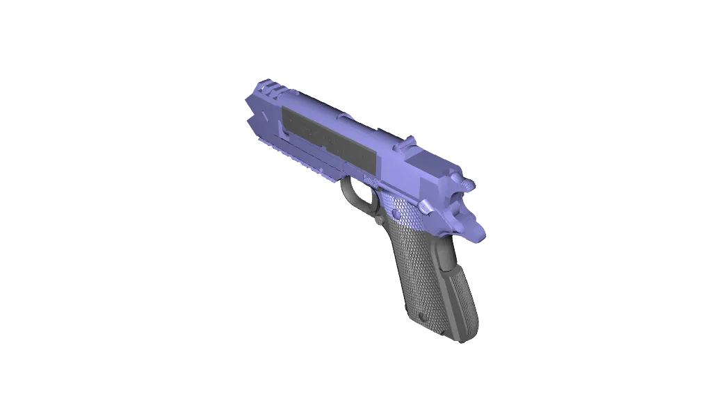 Lycoris Recoil Chisato M1911 by Ben Ng | Download free STL model ...