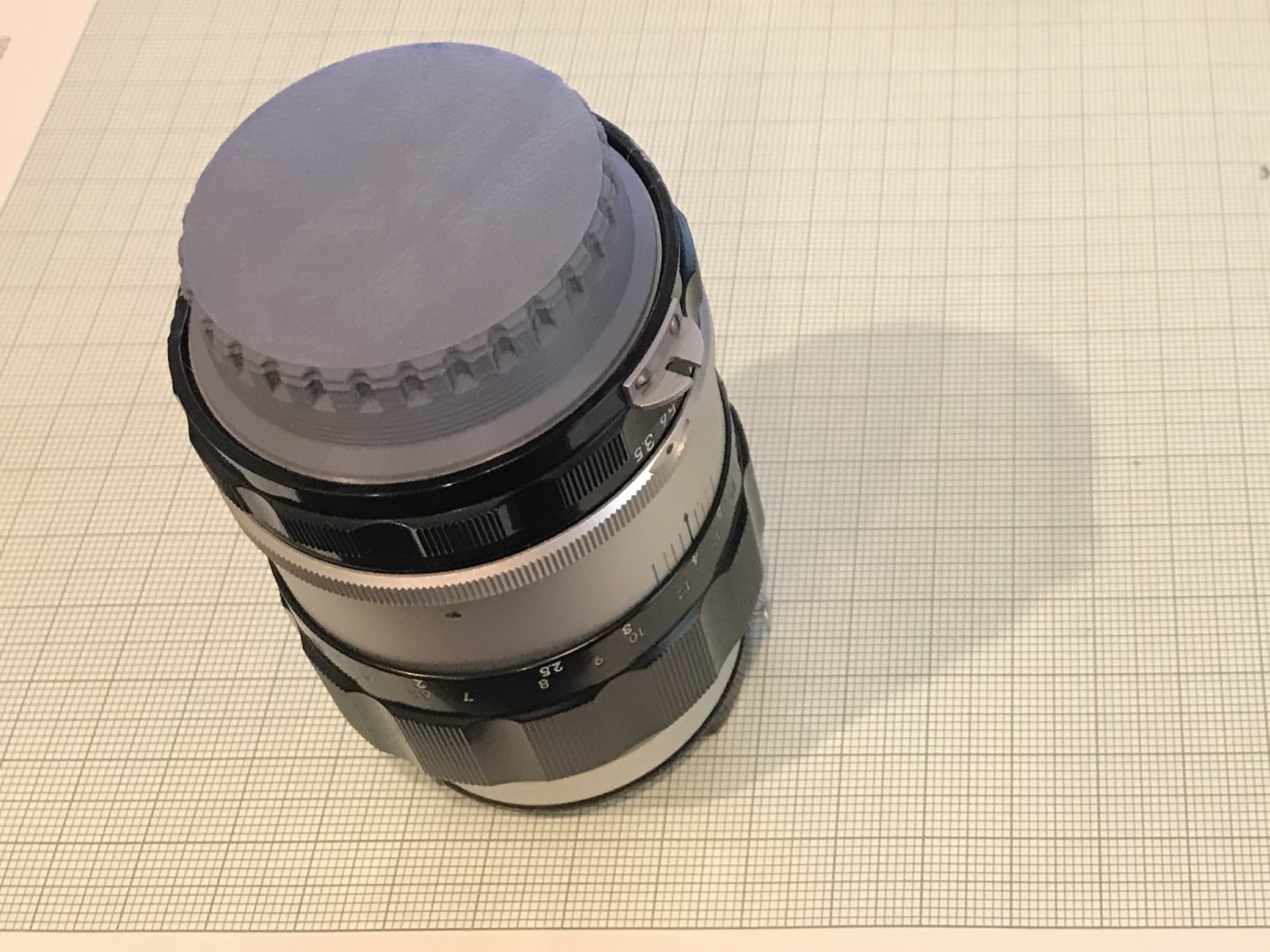Nikon lens end cap F mount by ColgS3b | Download free STL model ...