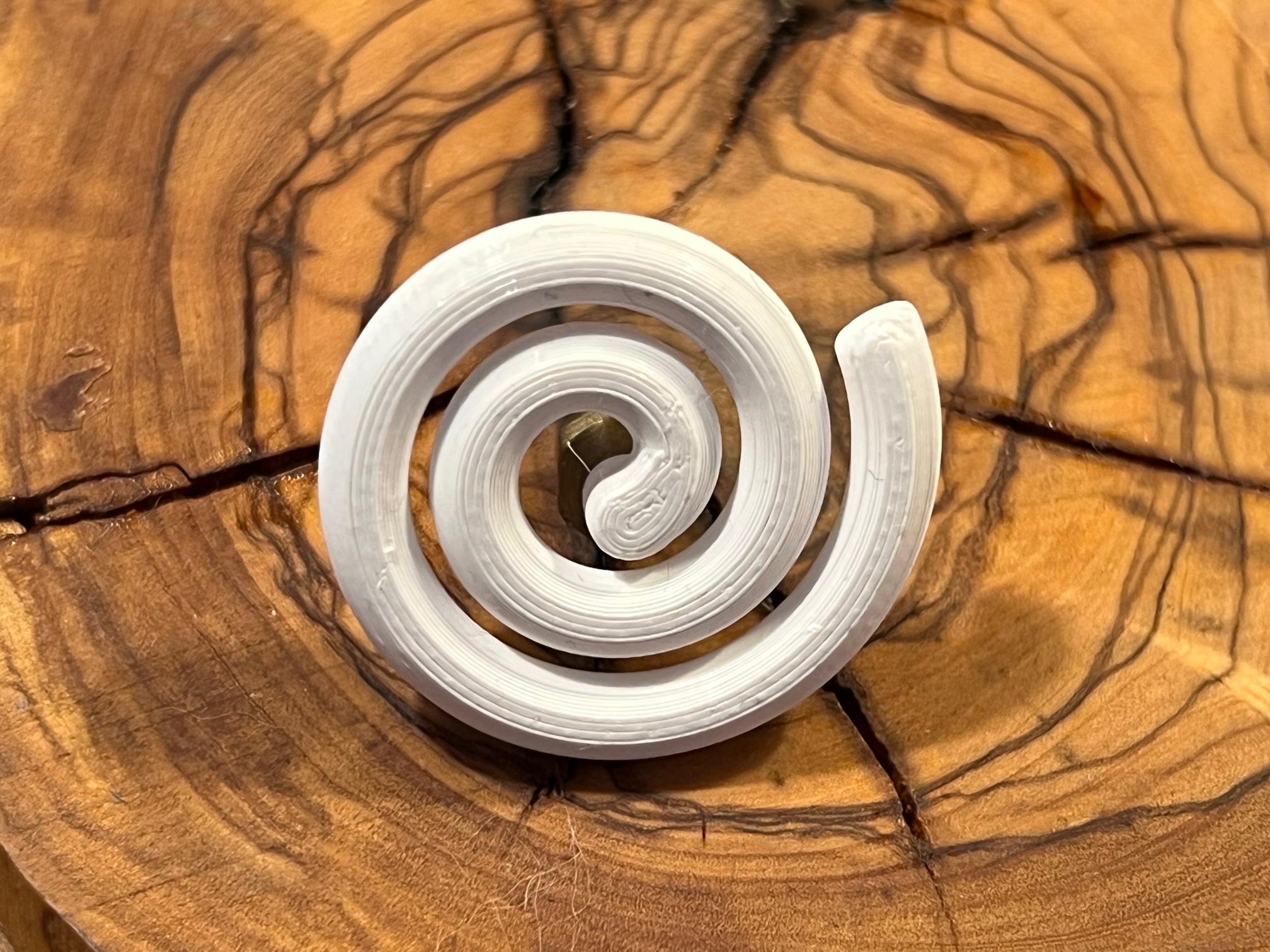 3D printed spiral knob 2 sizes by Dynamite | Download free STL model ...