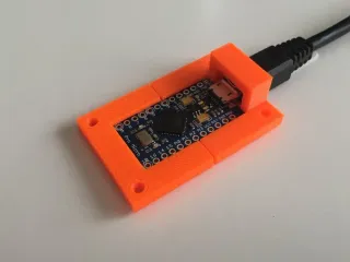 Arduino Pro Micro Holder by Pedroid | Download free STL model ...