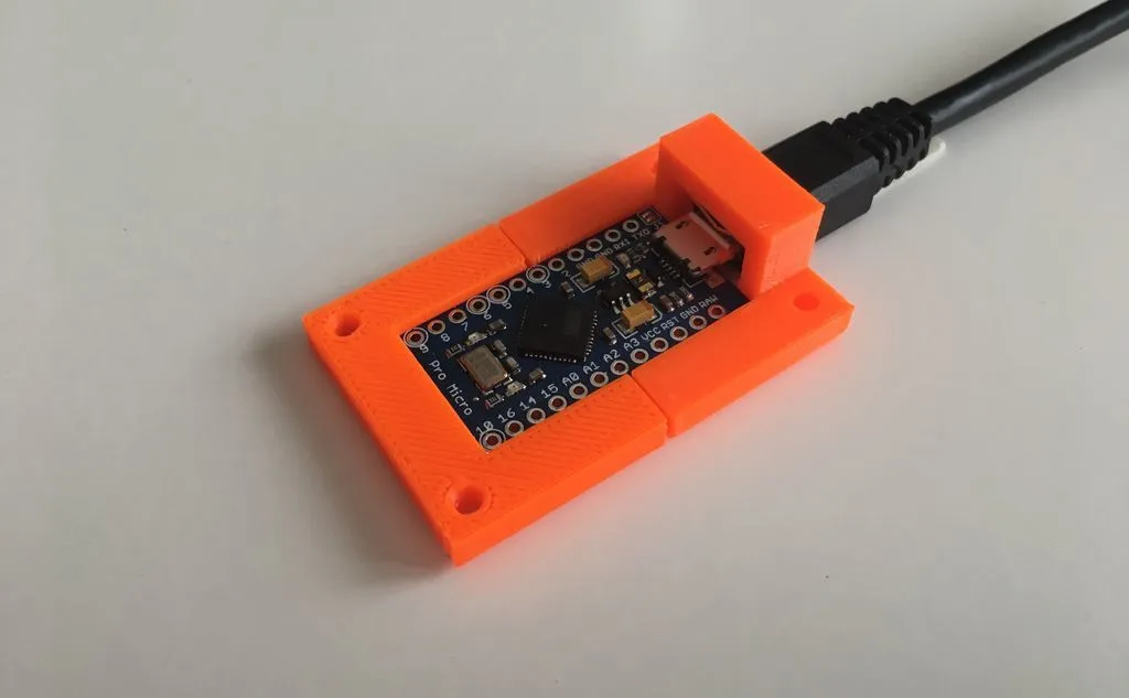Arduino Pro Micro Holder by Pedroid | Download free STL model ...