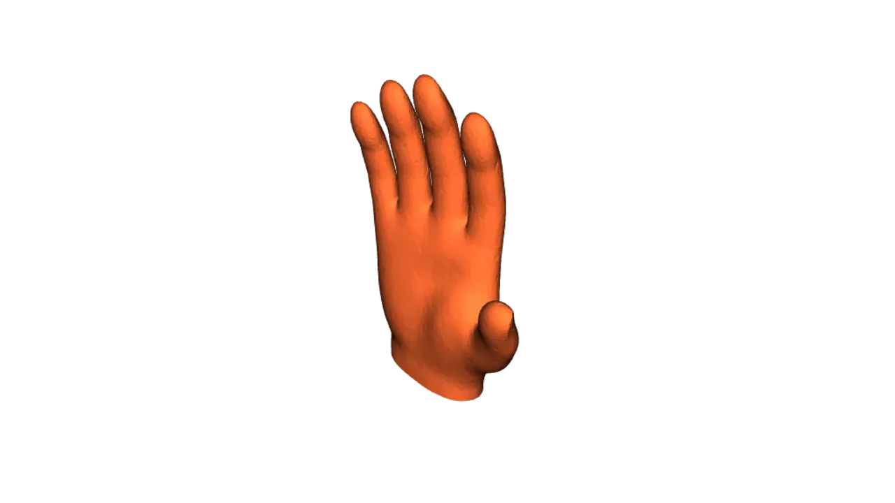 Handy hand shelf grip by Dropeusz | Download free STL model ...