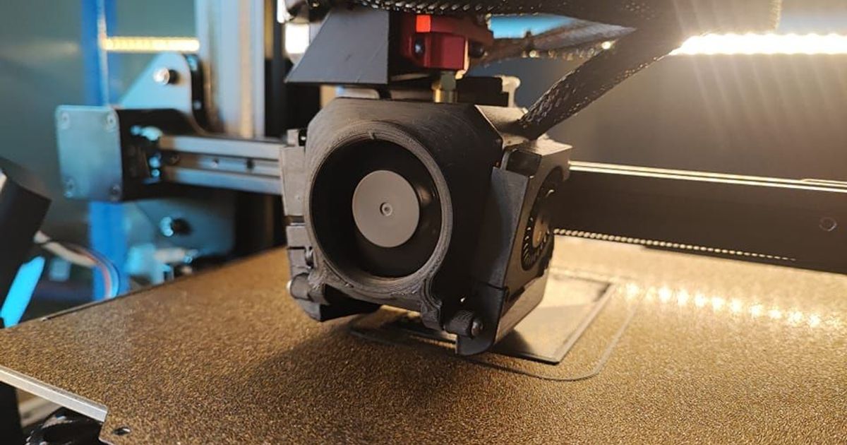 Ender 3 v2 Fan Shroud by MicceB | Download free STL model | Printables.com