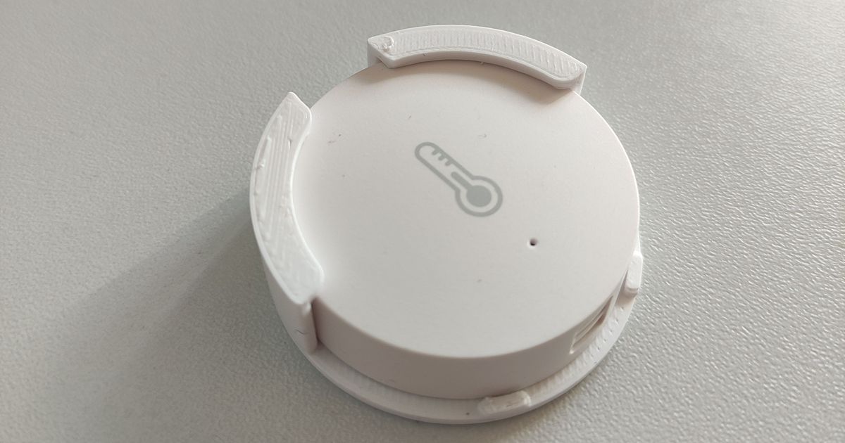 Holder for Xiaomi Mi Temperature and Humidity Sensor by Kay | Download ...
