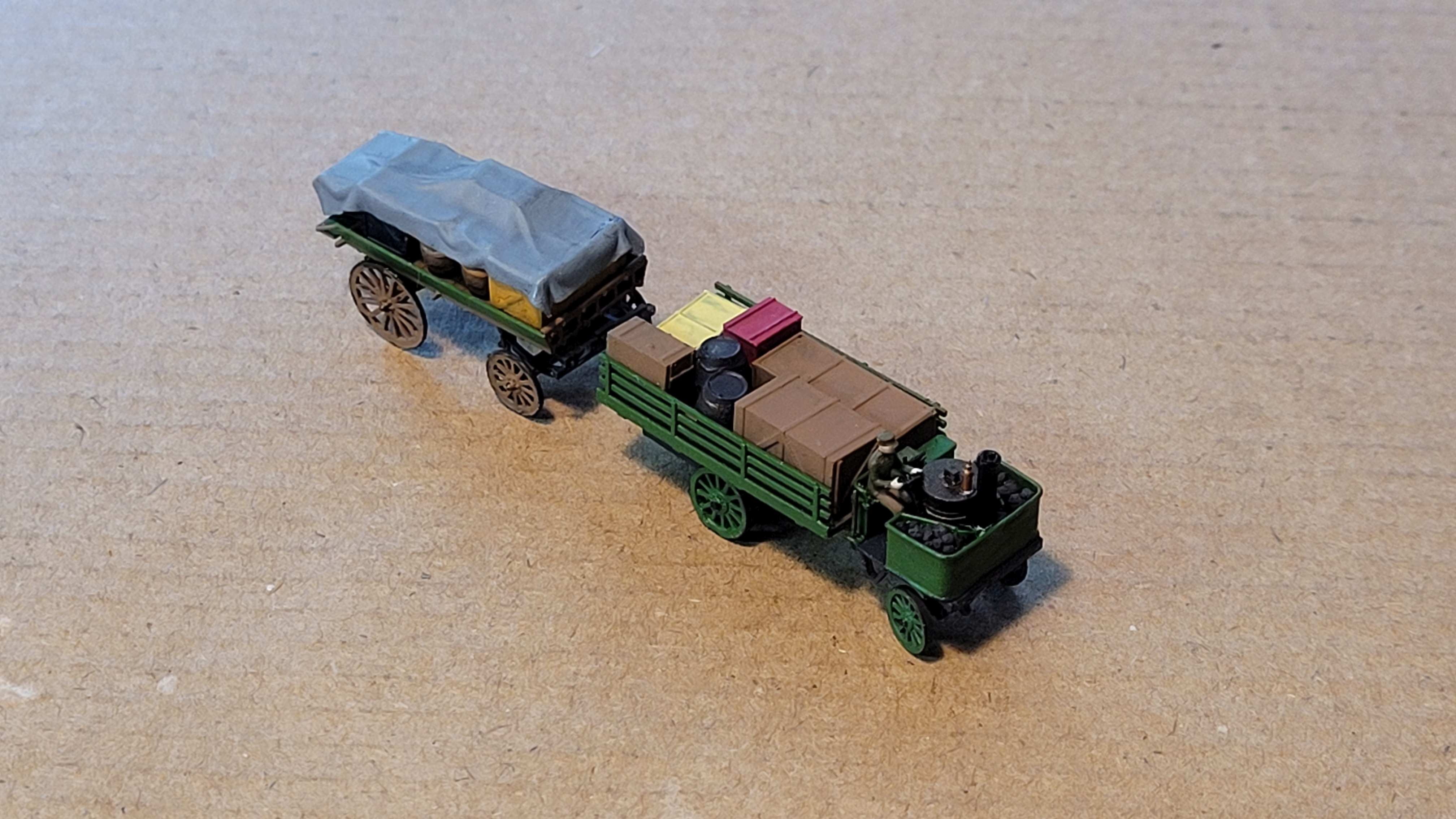 C&D - Steam Wagon with trailer (1-148) von Slanjonok | Kostenloses STL ...