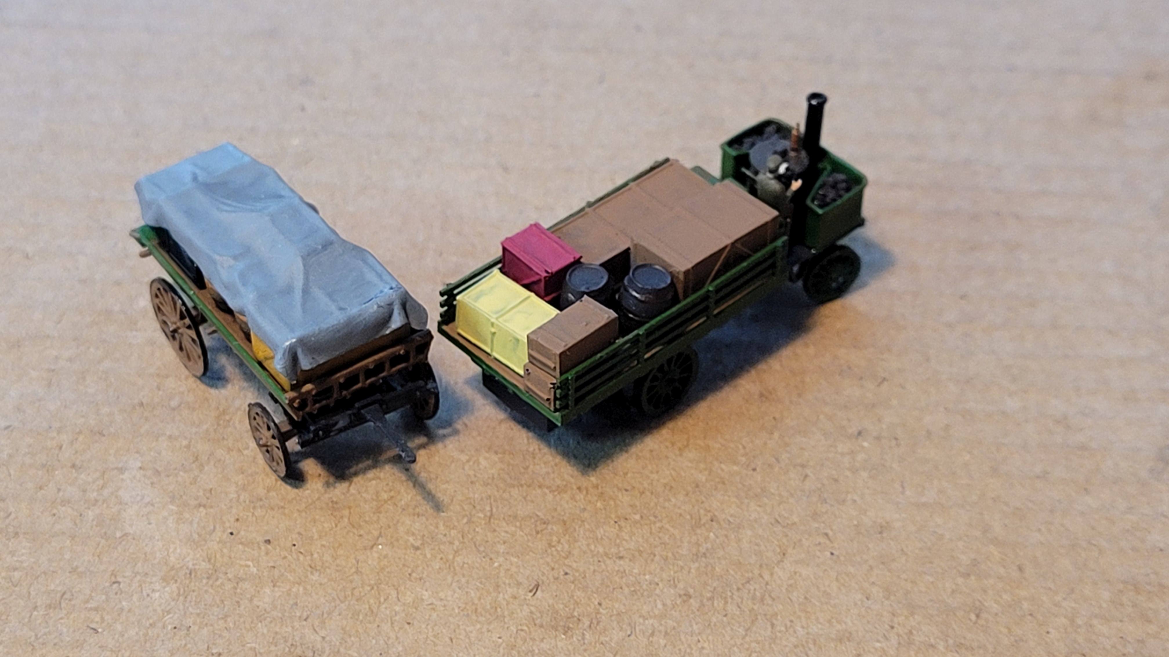 C&D - Steam Wagon with trailer (1-148) von Slanjonok | Kostenloses STL ...