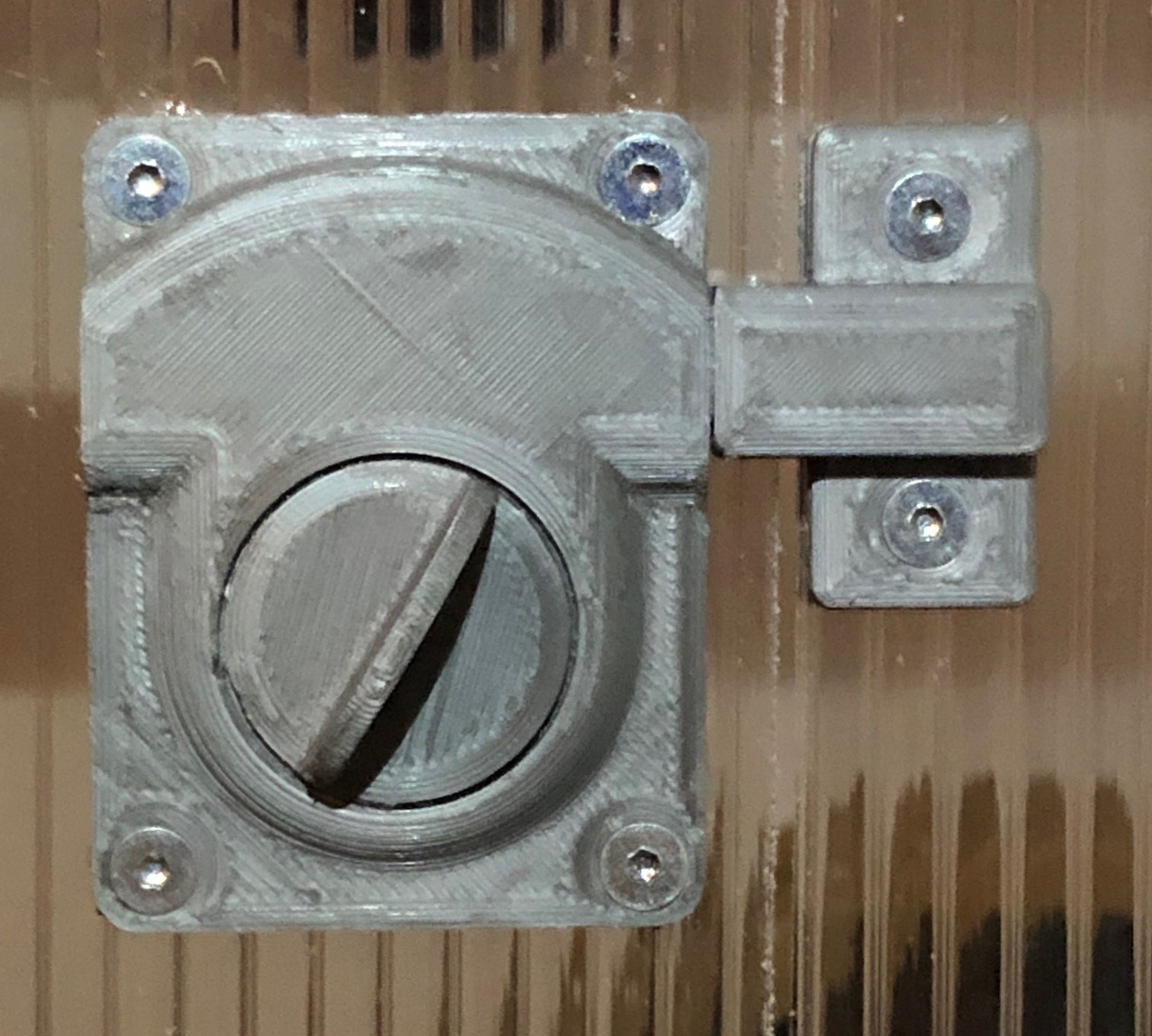 Rotator Lock / Slide Bolt by Rosti | Download free STL model ...