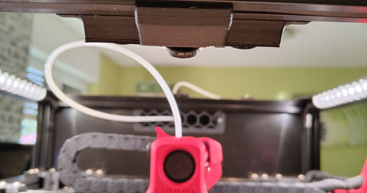 Voron Trident Camera Mount with cable cover by ChaostheoryBOT ...