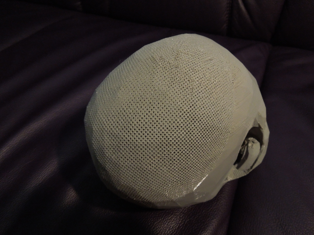 Customizable Stereographic Skull v2 by threonin | Download free STL ...