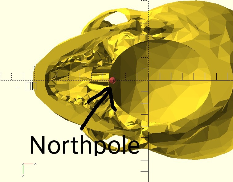 Customizable Stereographic Skull by threonin | Download free STL model ...
