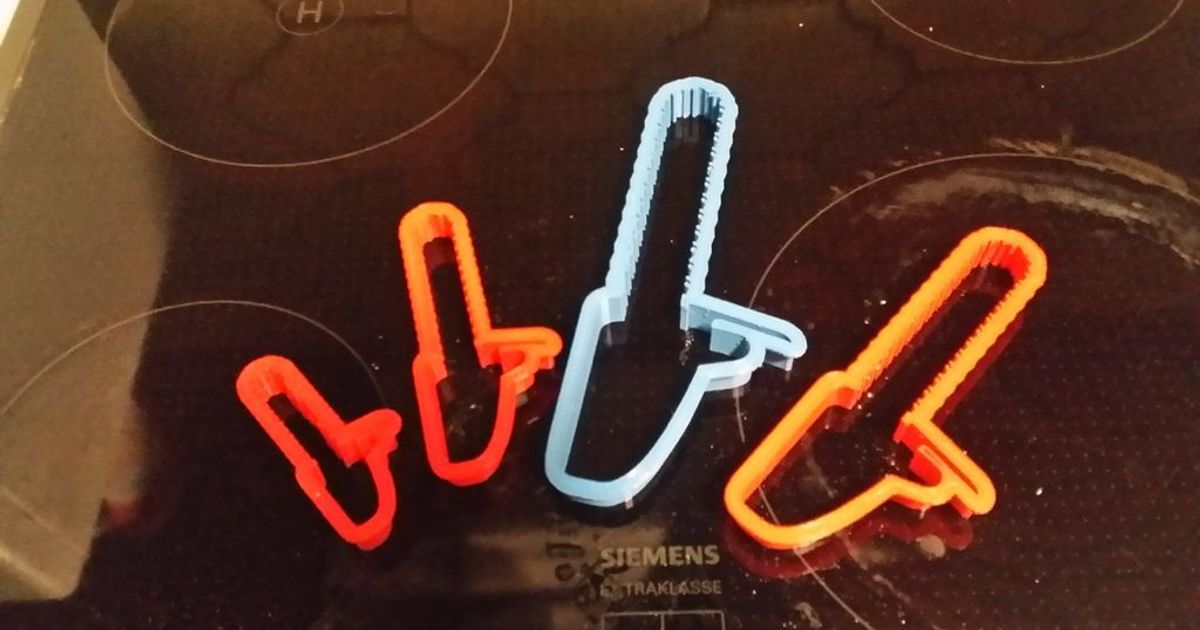 Chainsaw cookie cutter by threonin | Download free STL model ...