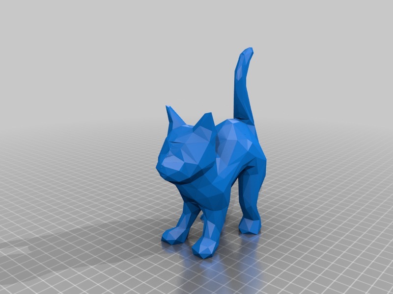 checkered cat 5mm by threonin | Download free STL model | Printables.com
