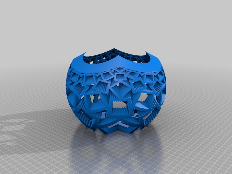 Customizable stereographic projection flat by threonin | Download free ...