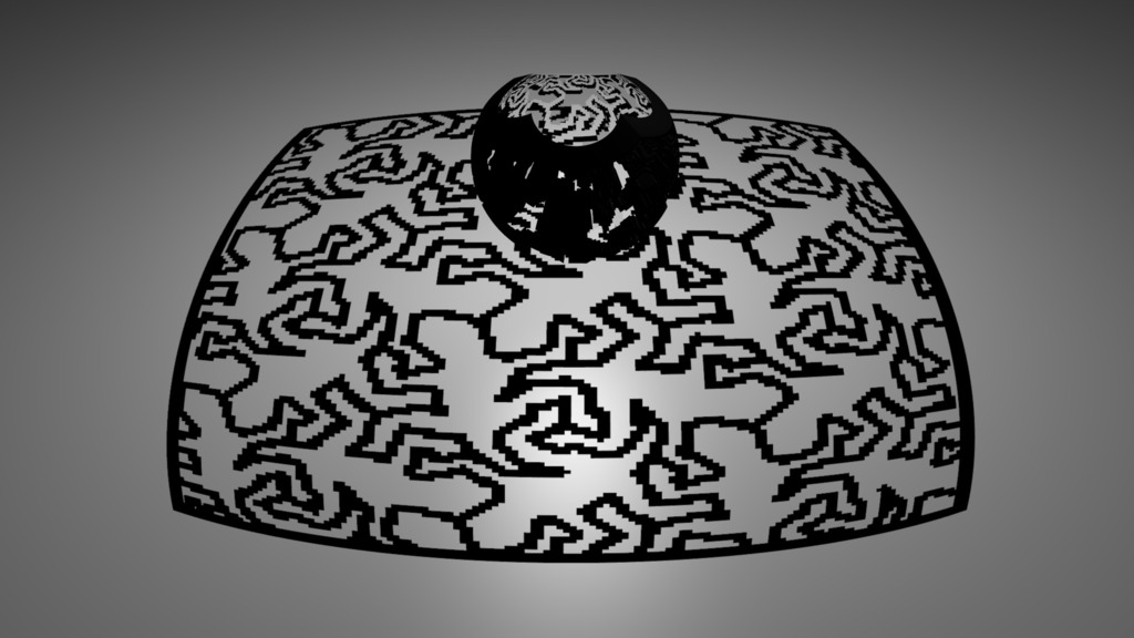 Customizable stereographic projection flat by threonin | Download free ...