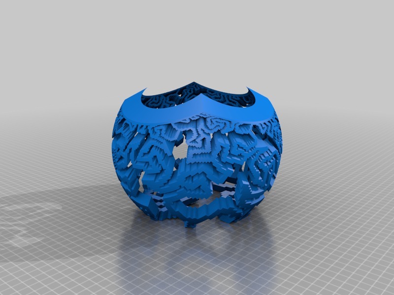 Customizable stereographic projection flat by threonin | Download free ...