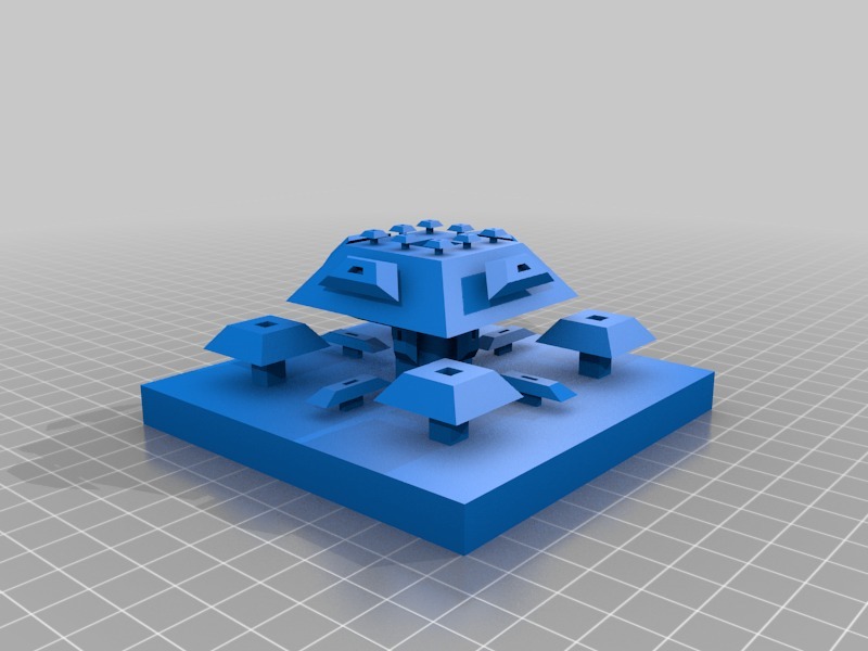 Customizable 3D Line Fractal by threonin | Download free STL model ...