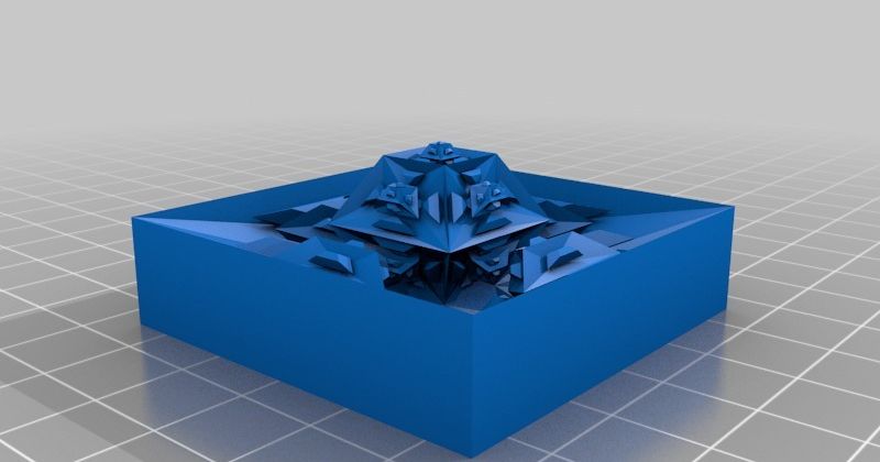 My Customized Strange 3D Line Fractal by threonin | Download free STL ...